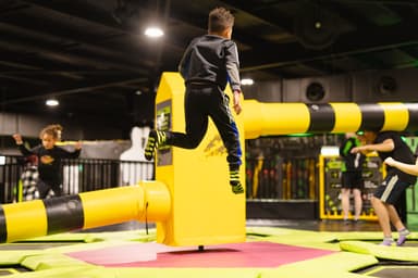 Flip Out Fountain Gate | Indoor Trampoline & Play Zone